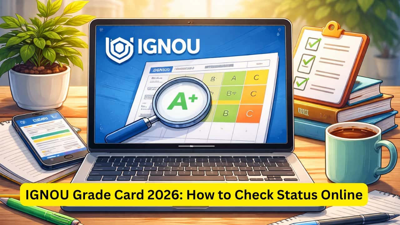 IGNOU Grade Card 2026: How to Check Status Online