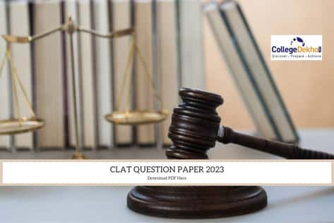 CLAT 2023 Question Paper (Available): Download PDF for LLB, LLM ...