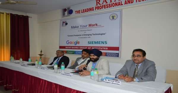 Rayat Bahra Ropar Campus Organises Session on Career Prospects in ...