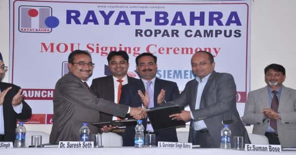 Rayat-Bahra Ropar Campus Signs MoU with Siemens & Polaris Softech ...