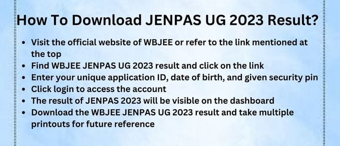 JENPAS UG 2023: Counselling (Starts), Cutoff (Out), Result (Out ...